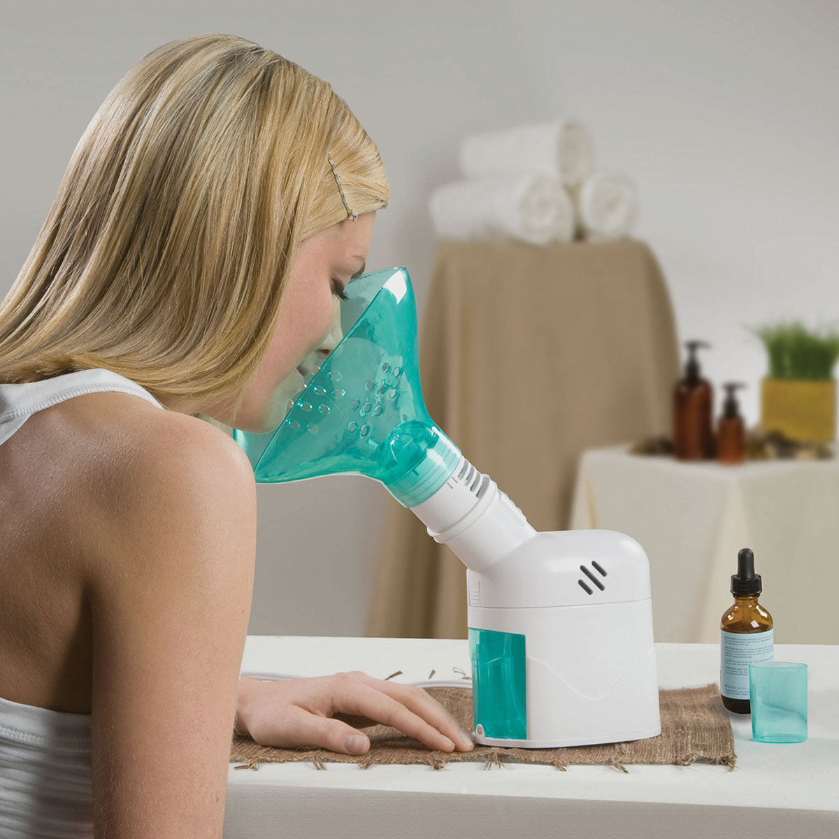 Respiratory Steam Inhaler – Sharper Image