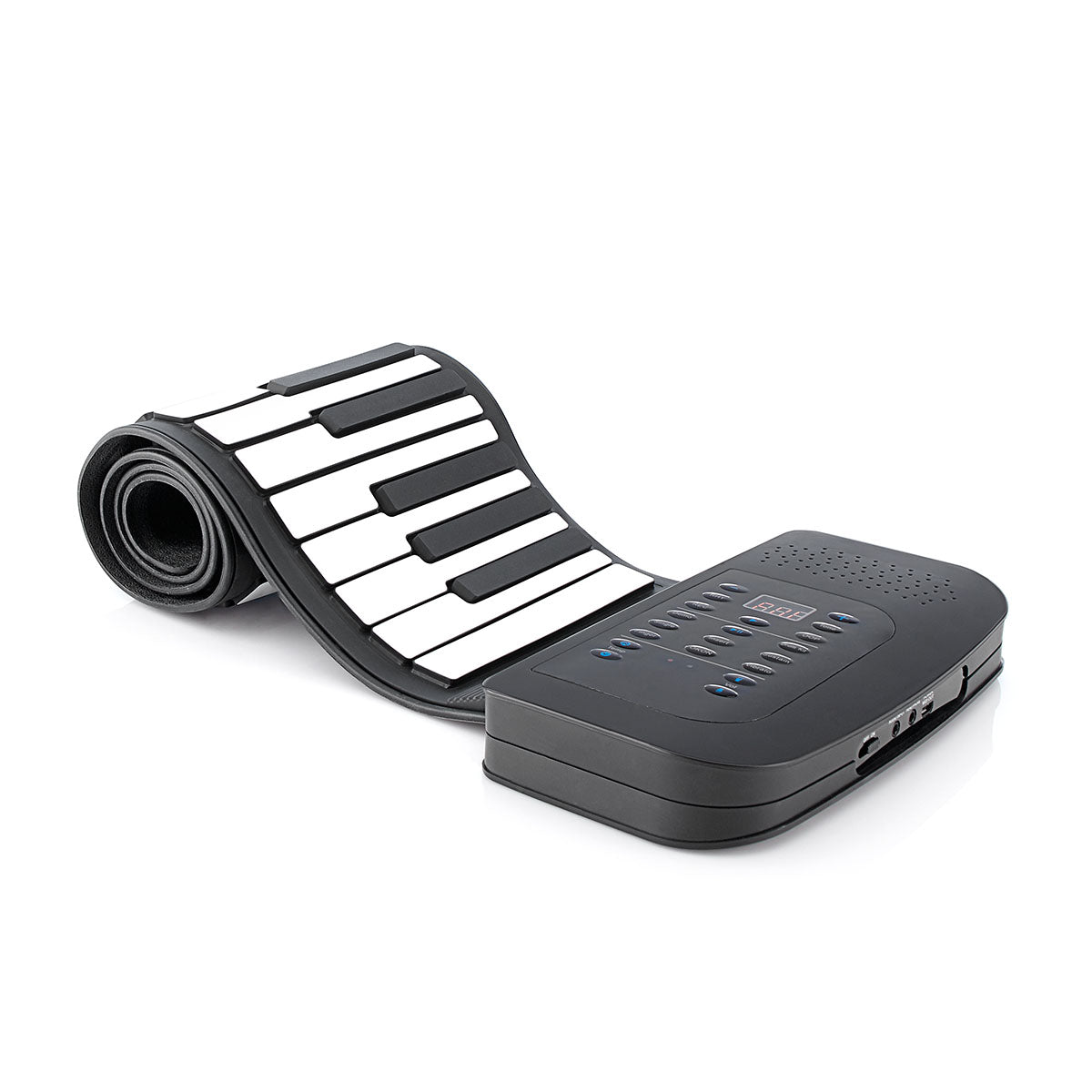 Flexible Roll Up Piano | 61-Key Portable Keyboard | Sharper Image