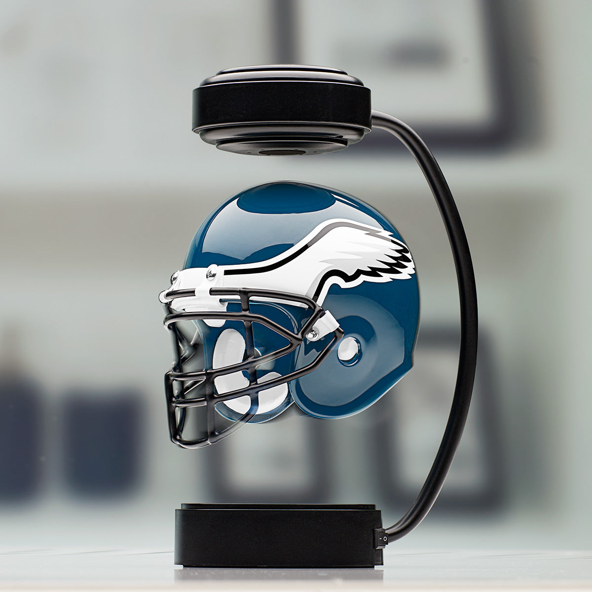 NFL Hover Helmet | Floating NFL Helmet Display | Sharper Image