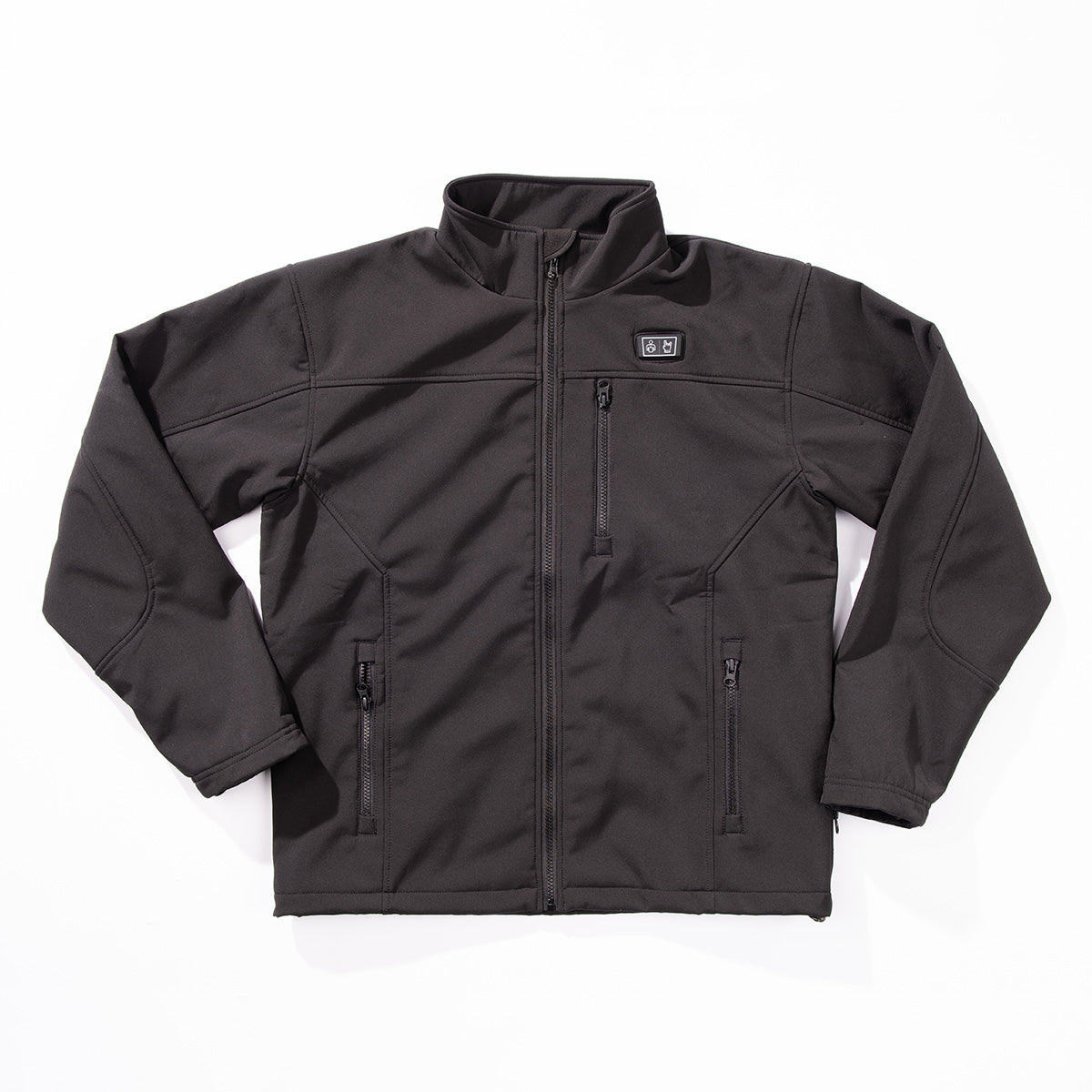 Men's Rechargeable Heated Softshell Jacket by Sharper Image