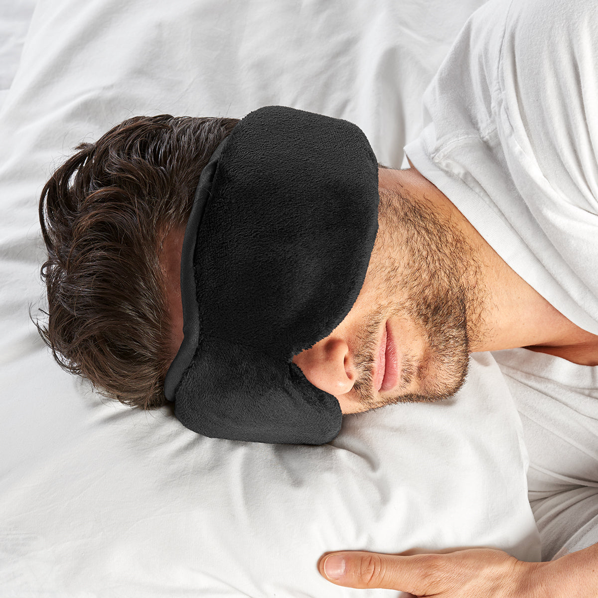 Total Sleep Mask | Blackout Eye and Ear Sleep System | Sharper Image