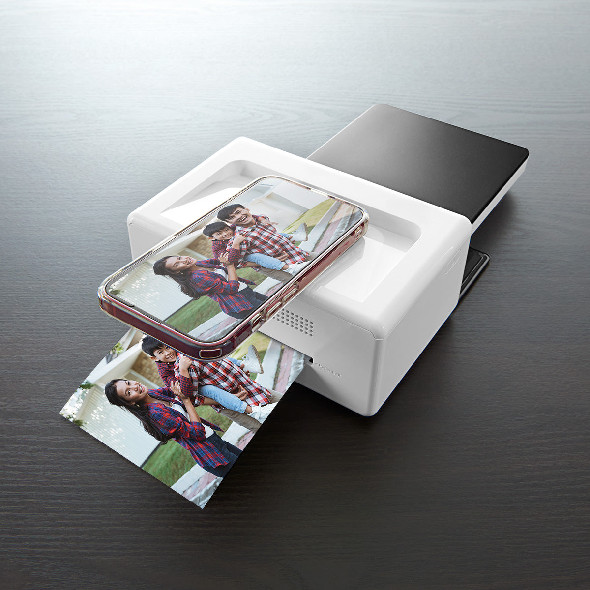 Smartphone Photo Printer by Sharper Image | Print Anywhere