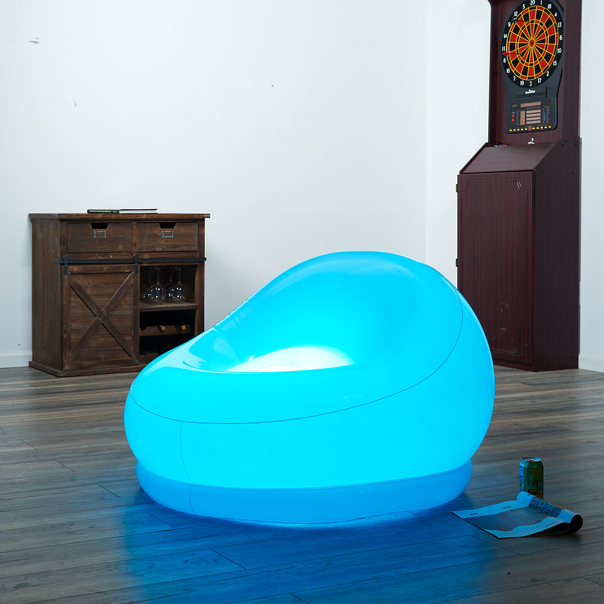 LED Inflatable Chair – Sharper Image