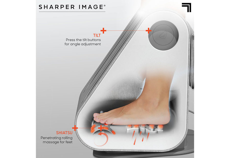 Shiatsu Foot And Calf Massager By Sharper Image 0246