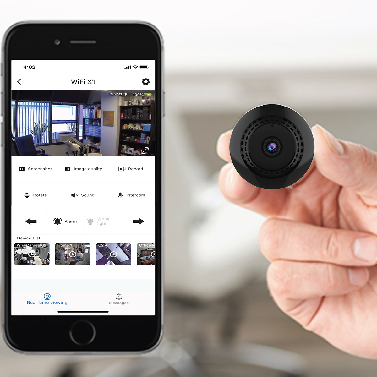 Discreet Day/Night Vision Camera – Sharper Image