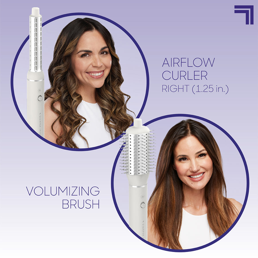 Sharper Image Revel 6-in-1 Multi-Styler | Versatile Hair Styling Tool