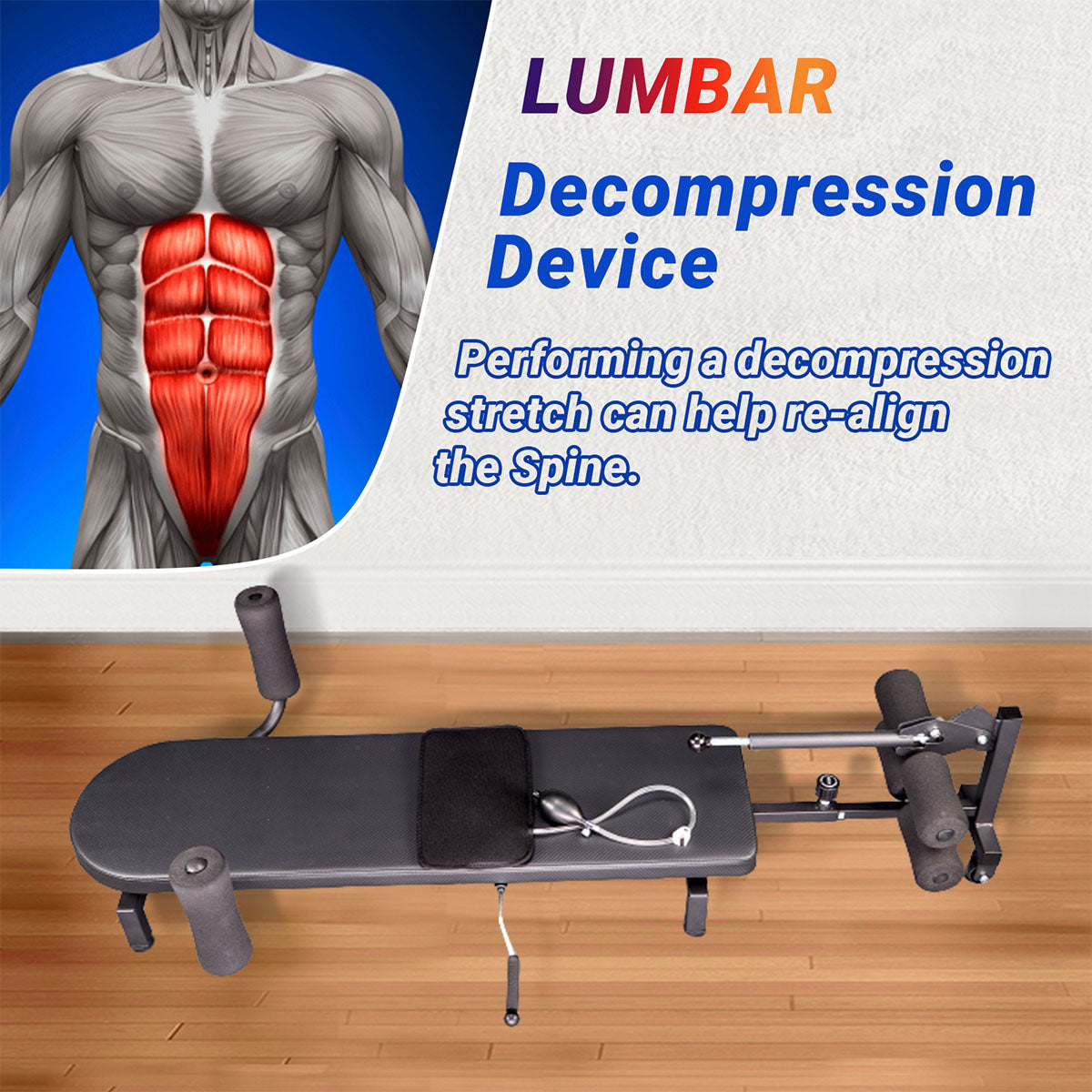 Lumbar Decompression Table – Sharper Image