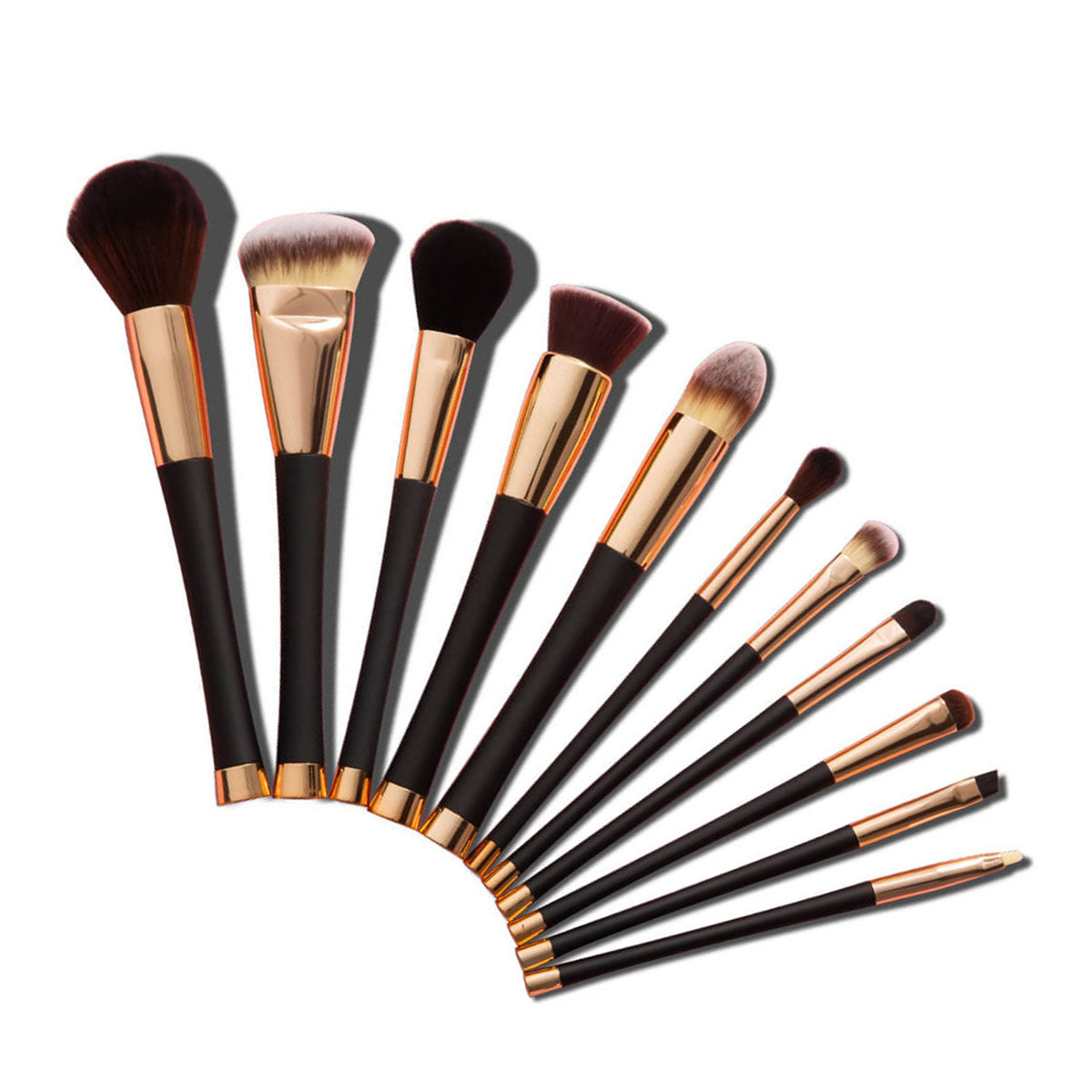 Professional 12-Piece Makeup Brush Set – Sharper Image