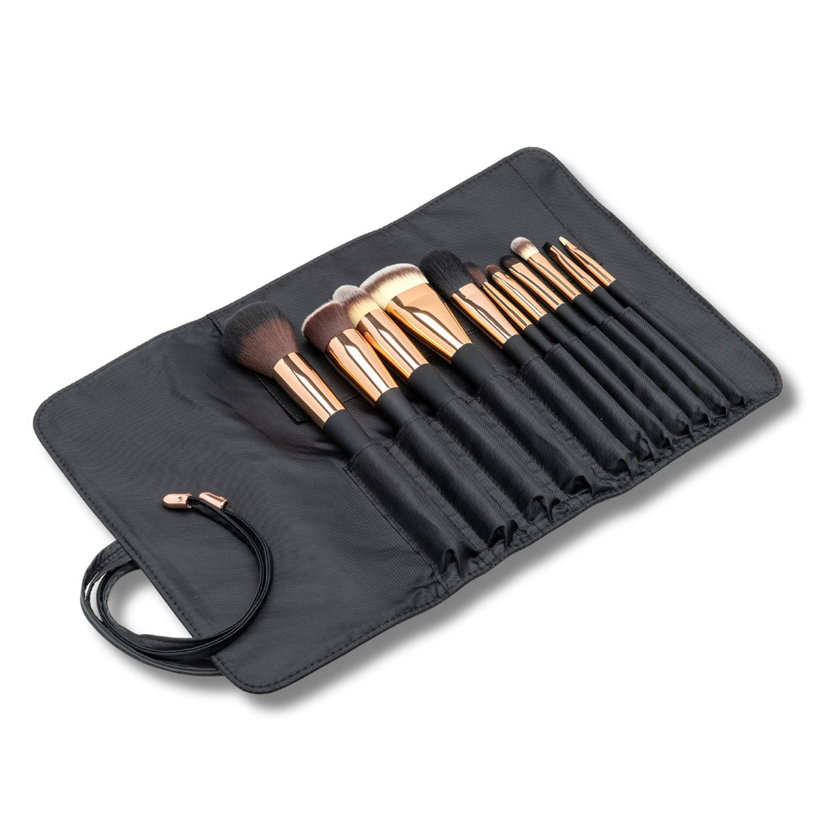 Professional 12-Piece Makeup Brush Set – Sharper Image