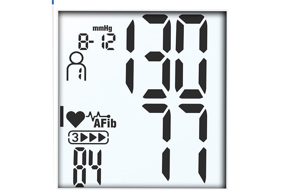 Atrial Fibrillation and Blood Pressure Monitor – Sharper Image