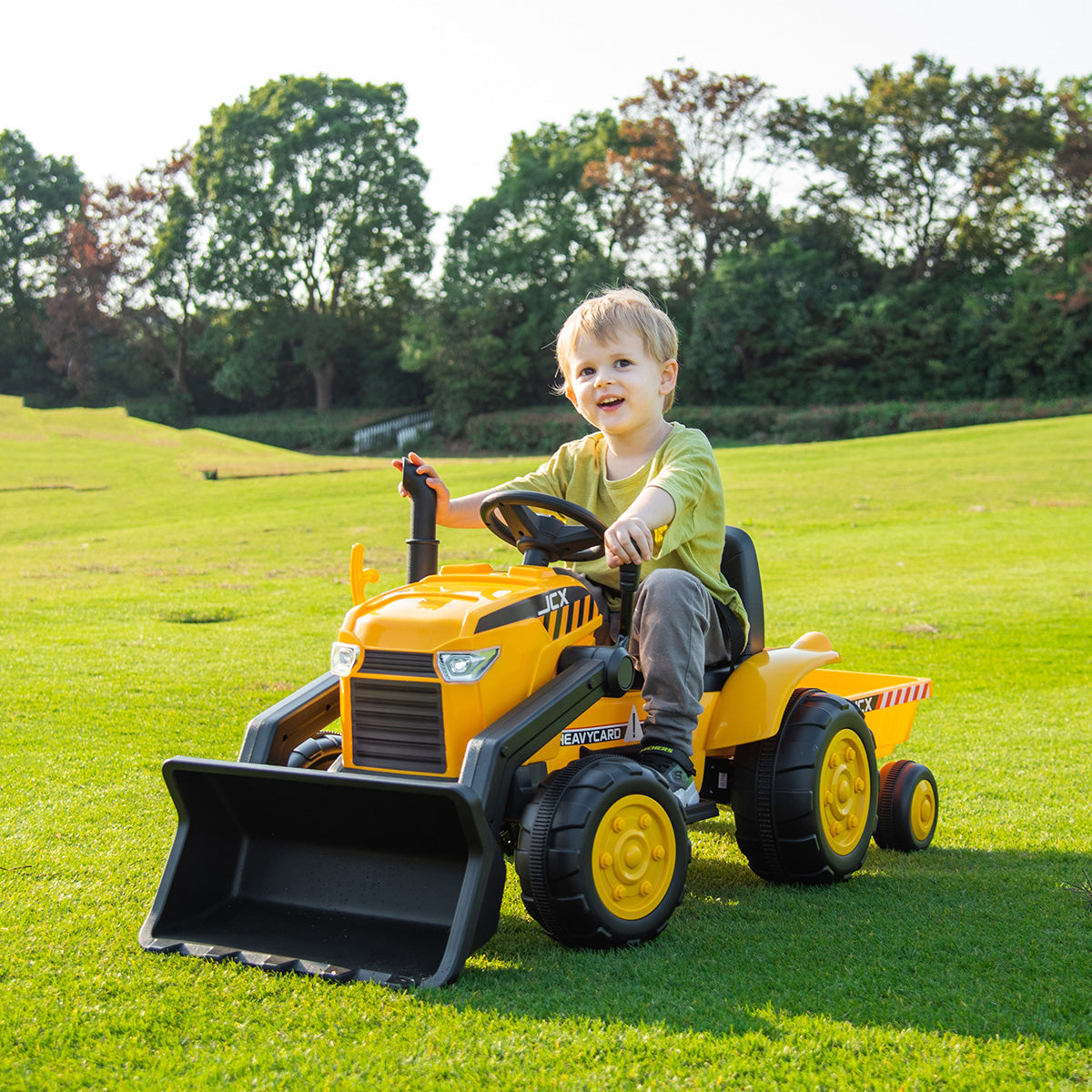 12V Excavator Ride-on – Sharper Image