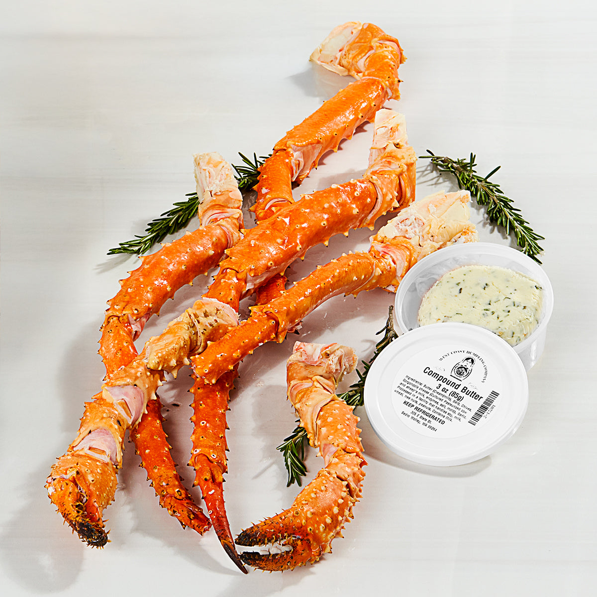 SeaBear Smokehouse Alaskan Golden King Crab Legs and Claws – Sharper Image