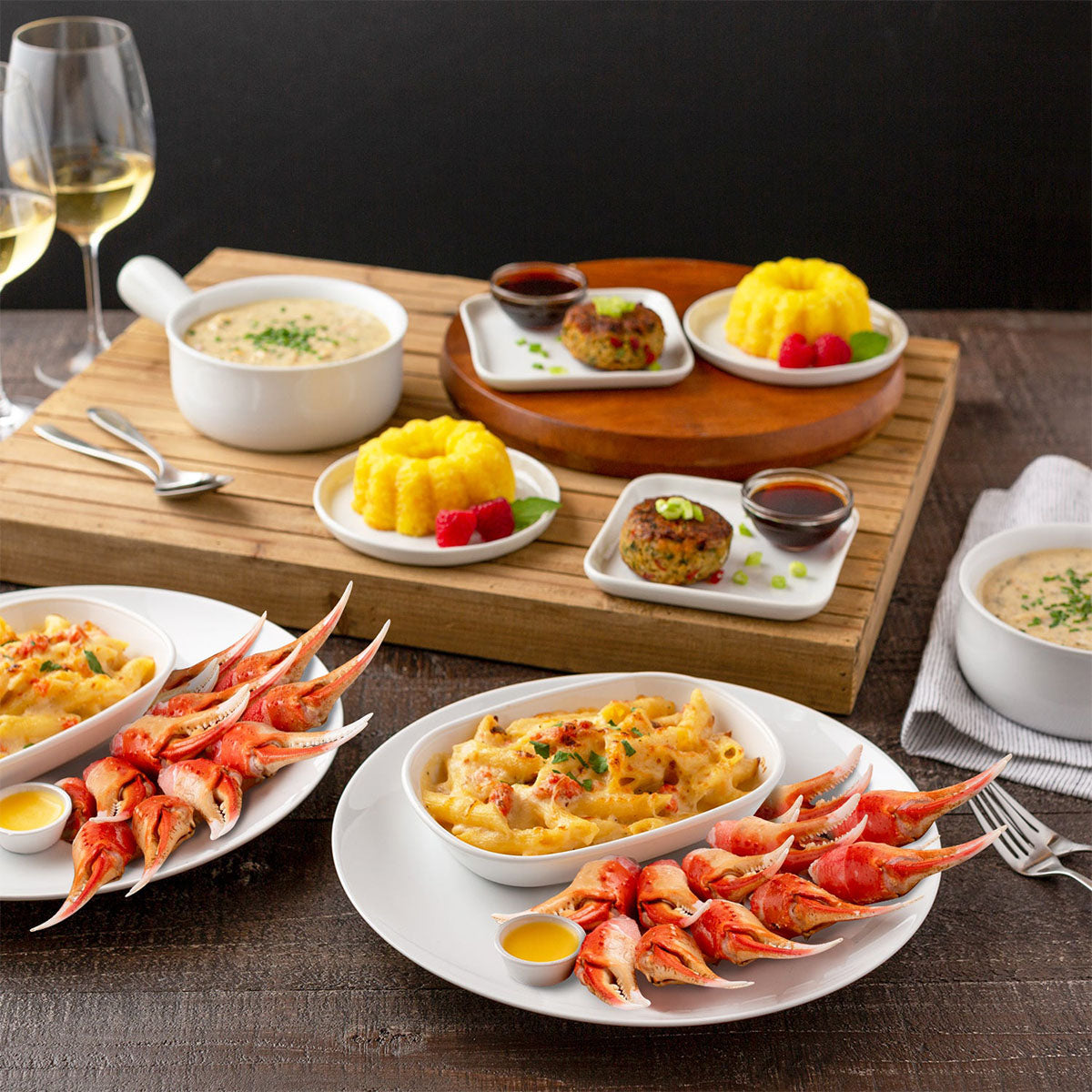 SeaBear Smokehouse Seafood Feast Dinner for Two – Sharper Image