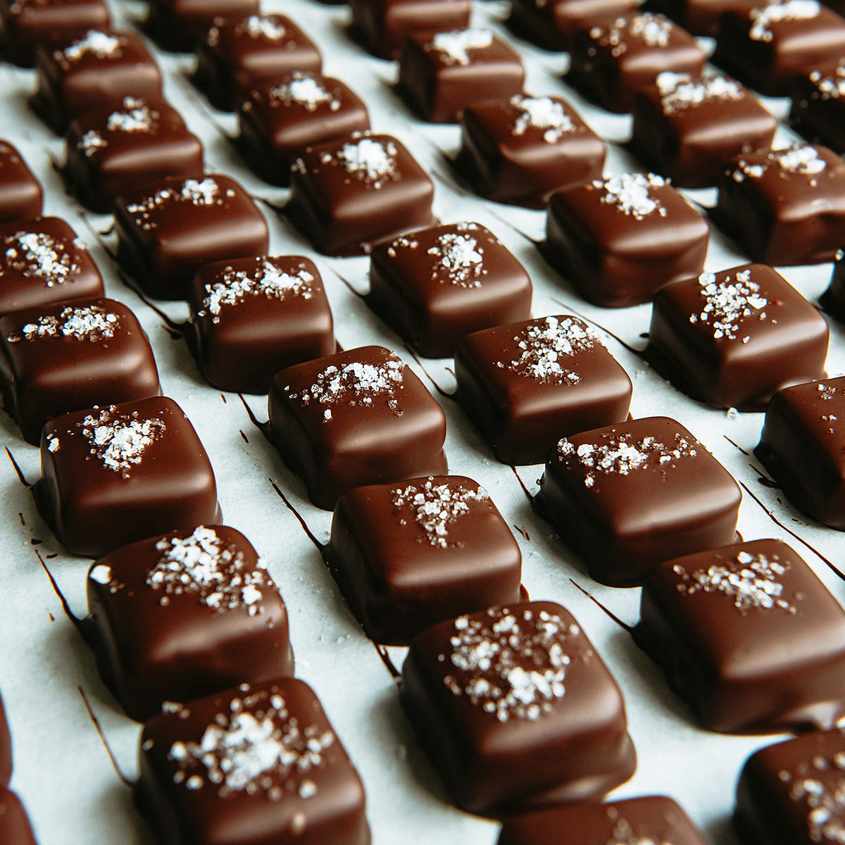 The Chocolate Season Chocolate and Caramels Tower – Sharper Image