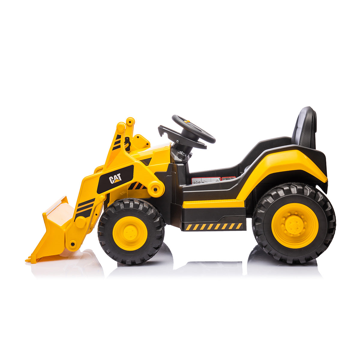 12V CAT Front Loader Ride-On – Sharper Image
