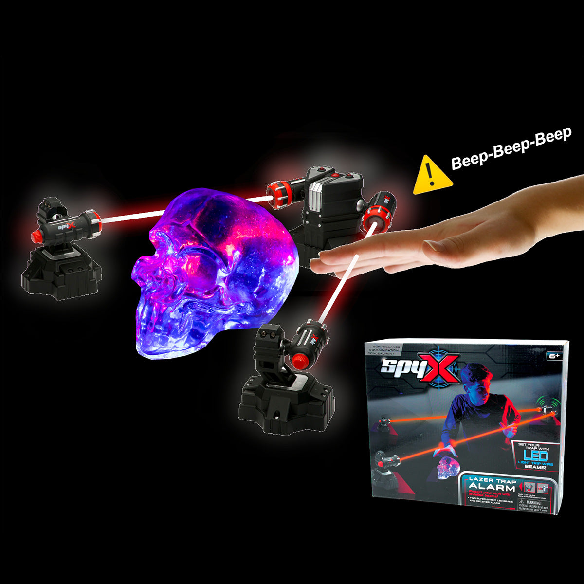 Spy Laser Tripwire Alarm – Sharper Image