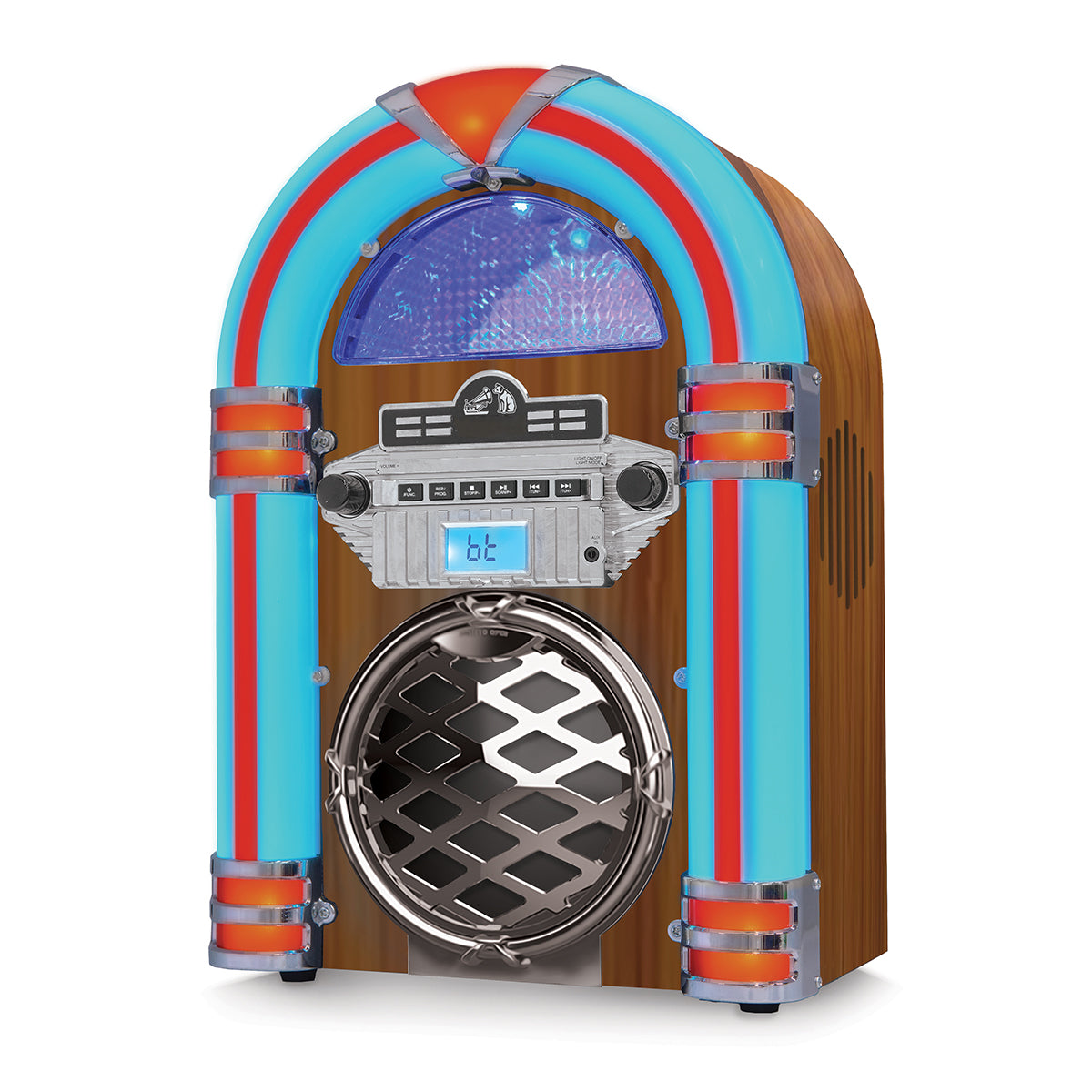 Desktop CD and Bluetooth Jukebox – Sharper Image