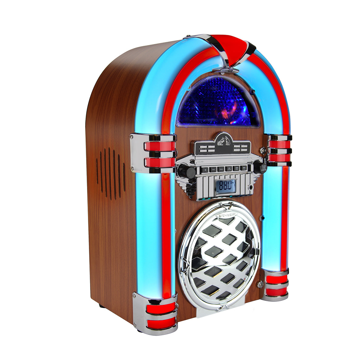 Desktop CD and Bluetooth Jukebox – Sharper Image