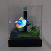 3D Hologram Fish Tank | Virtual Aquarium Display | Sharper Image