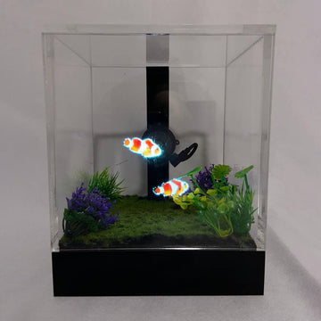 3D Hologram Fish Tank | Virtual Aquarium Display | Sharper Image