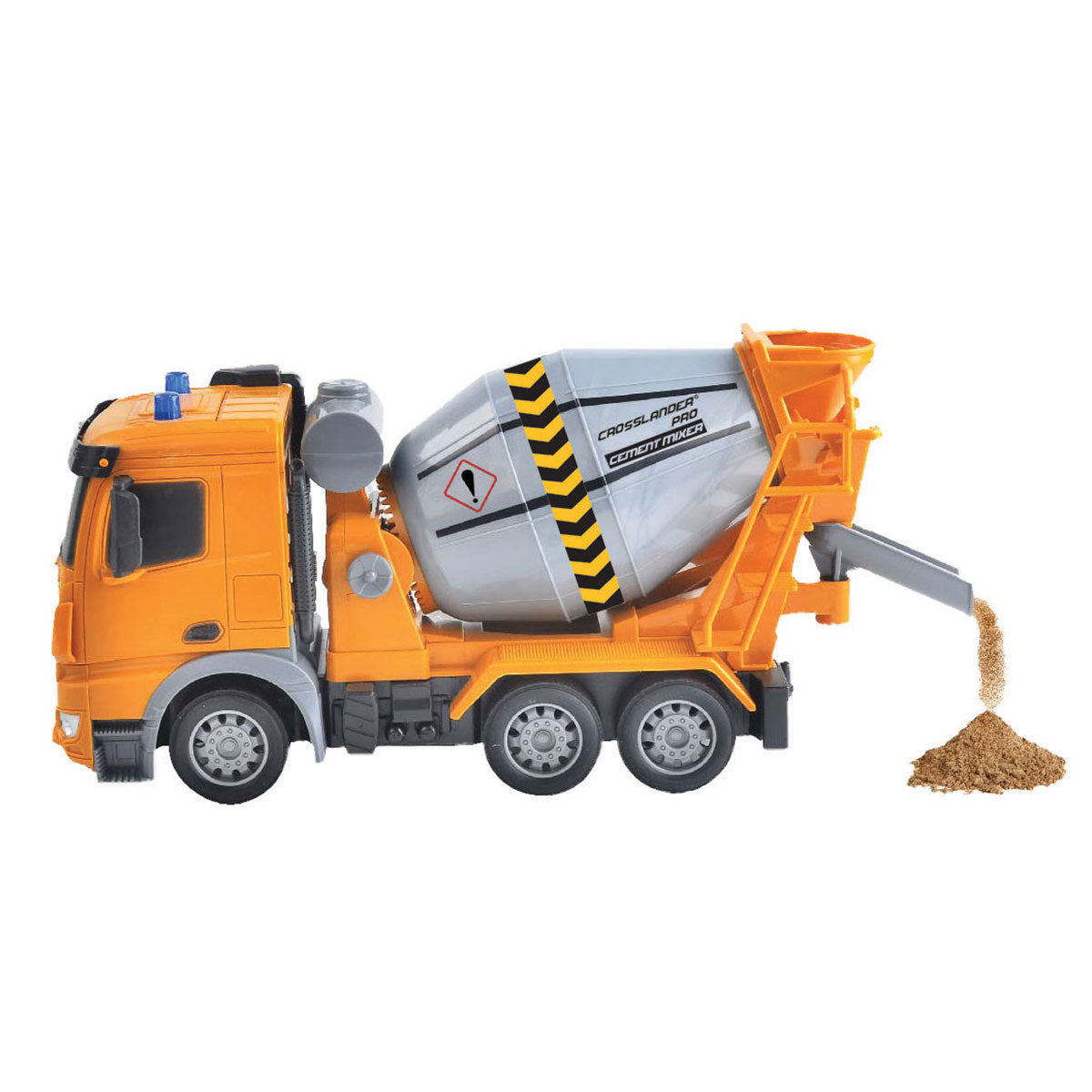 RC Cement Mixer with Lights and Sounds – Sharper Image