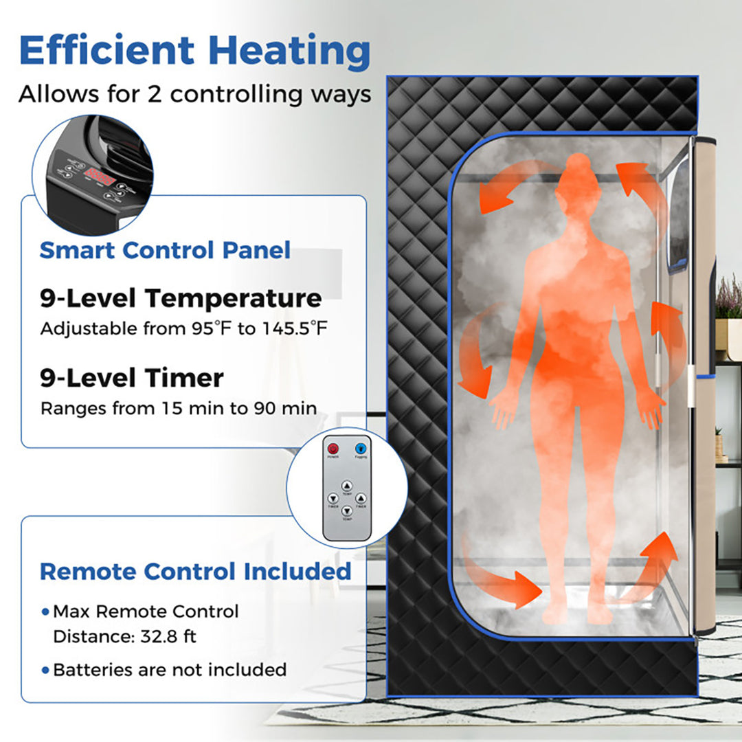 Portable Full Body Steam Sauna – Sharper Image