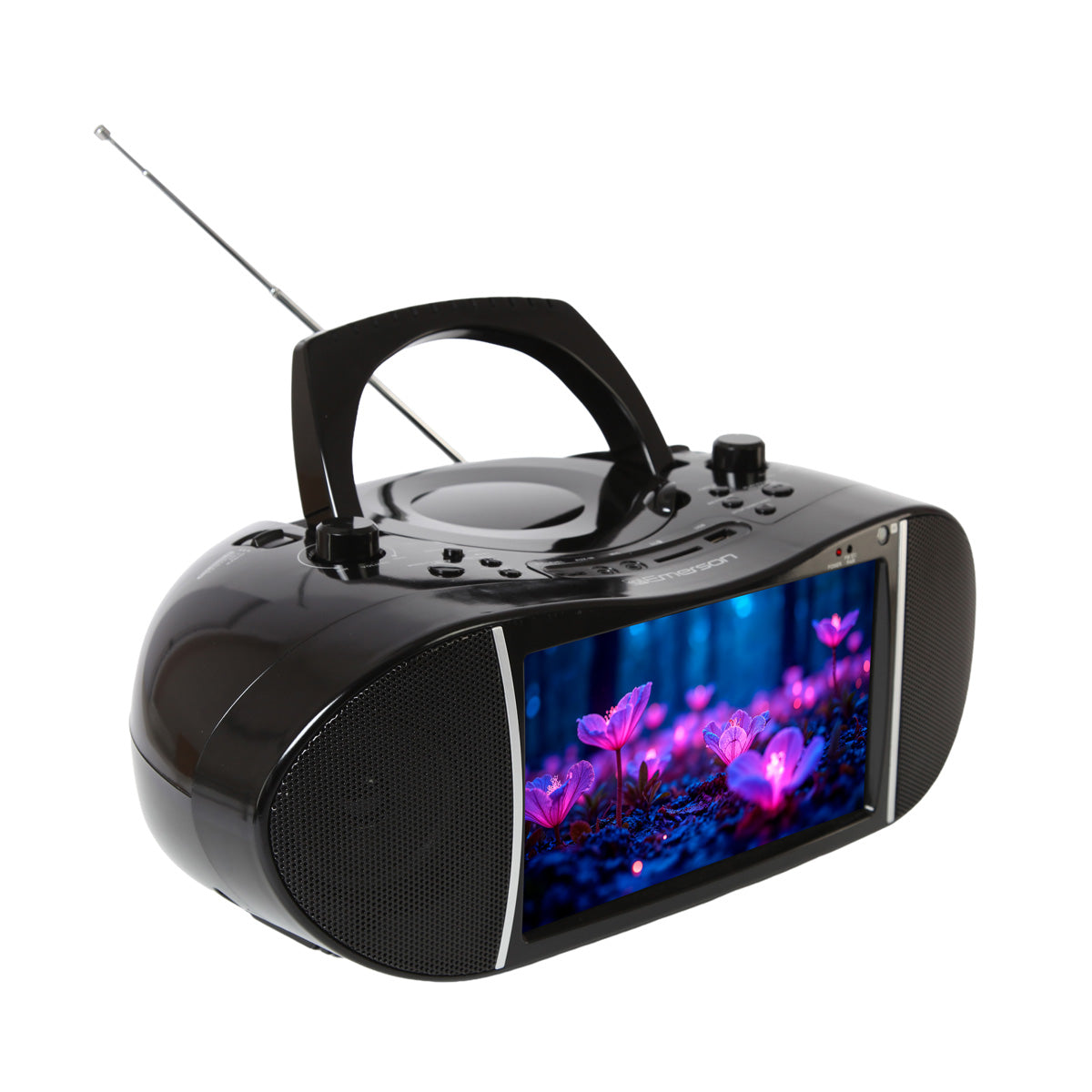 Boombox | Bluetooth CD DVD Radio with USB | Sharper Image