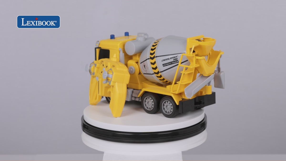 RC Cement Mixer with Lights and Sounds – Sharper Image
