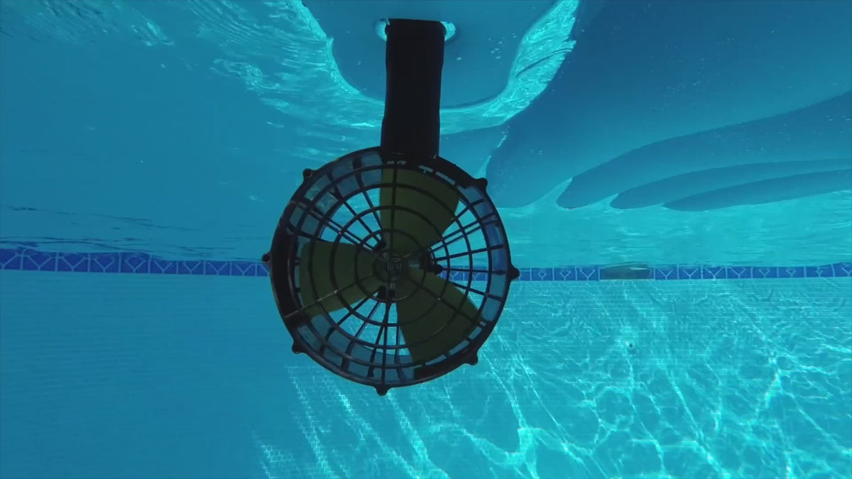 Motorized Pool Lounger – Sharper Image
