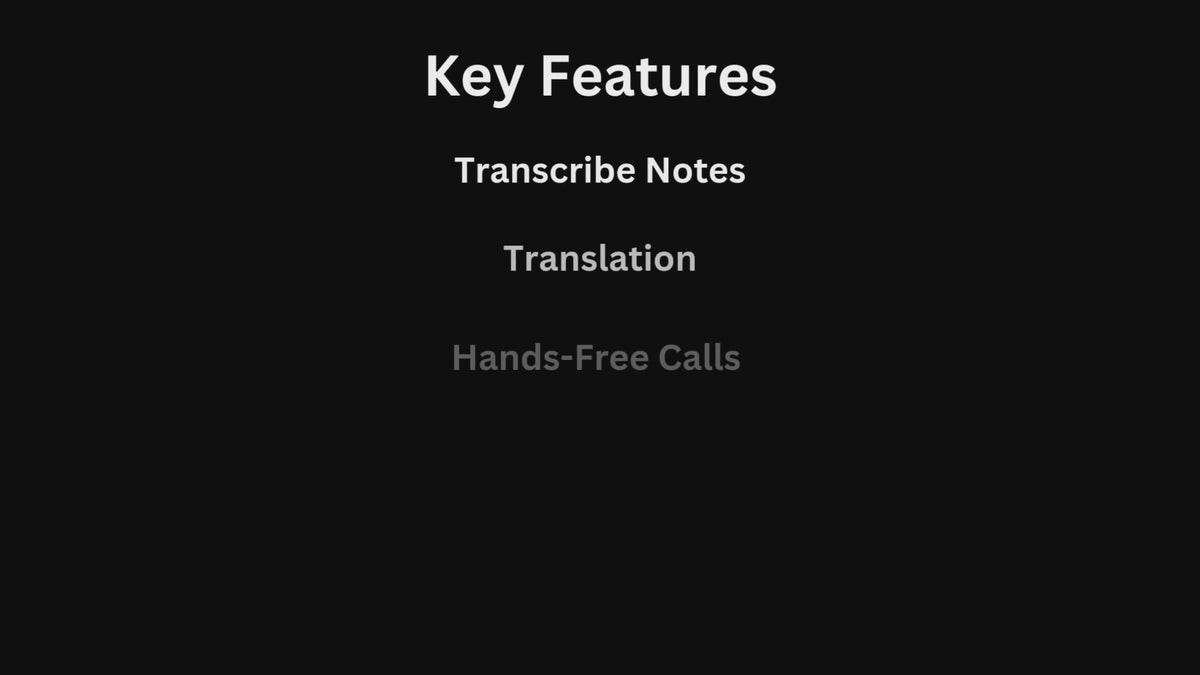Audio Translation AI Wireless Earbuds – Sharper Image